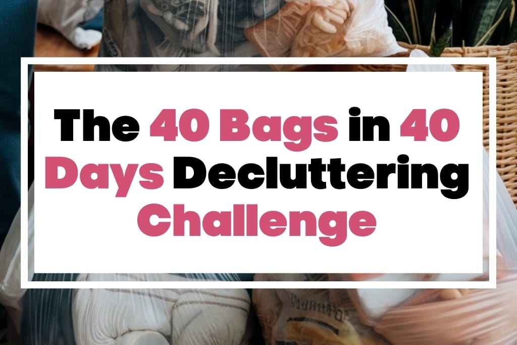 The 40 Bags in 40 Days Decluttering Challenge - The Mega Mom