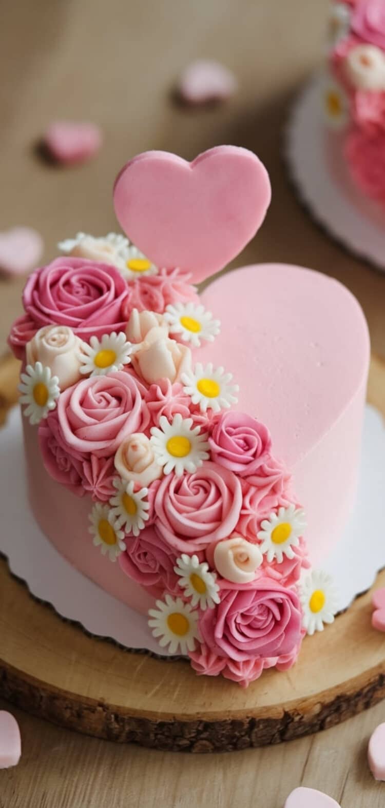 20 Colorful Mini Heart Cake Ideas - The Mega Mom