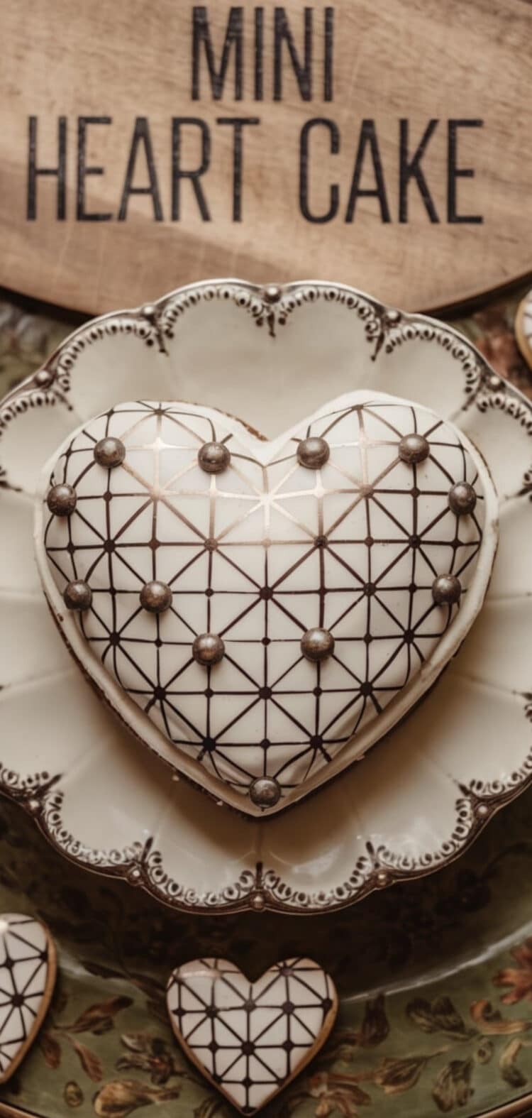 20 Colorful Mini Heart Cake Ideas - The Mega Mom