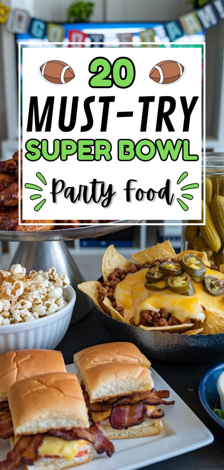 20 Must-Try Super Bowl Party Food - The Mega Mom