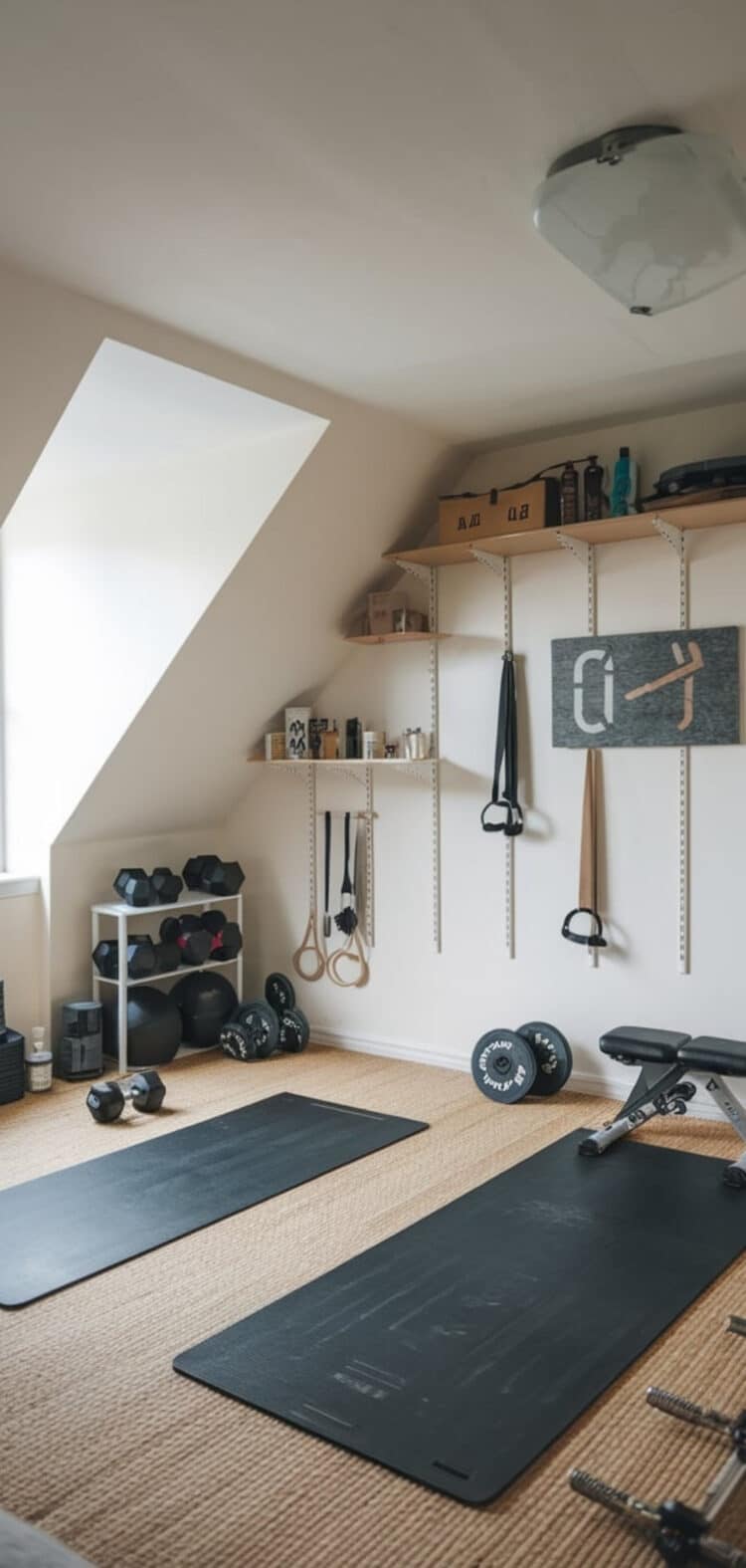 20 Best DIY Home Gym Organization - The Mega Mom