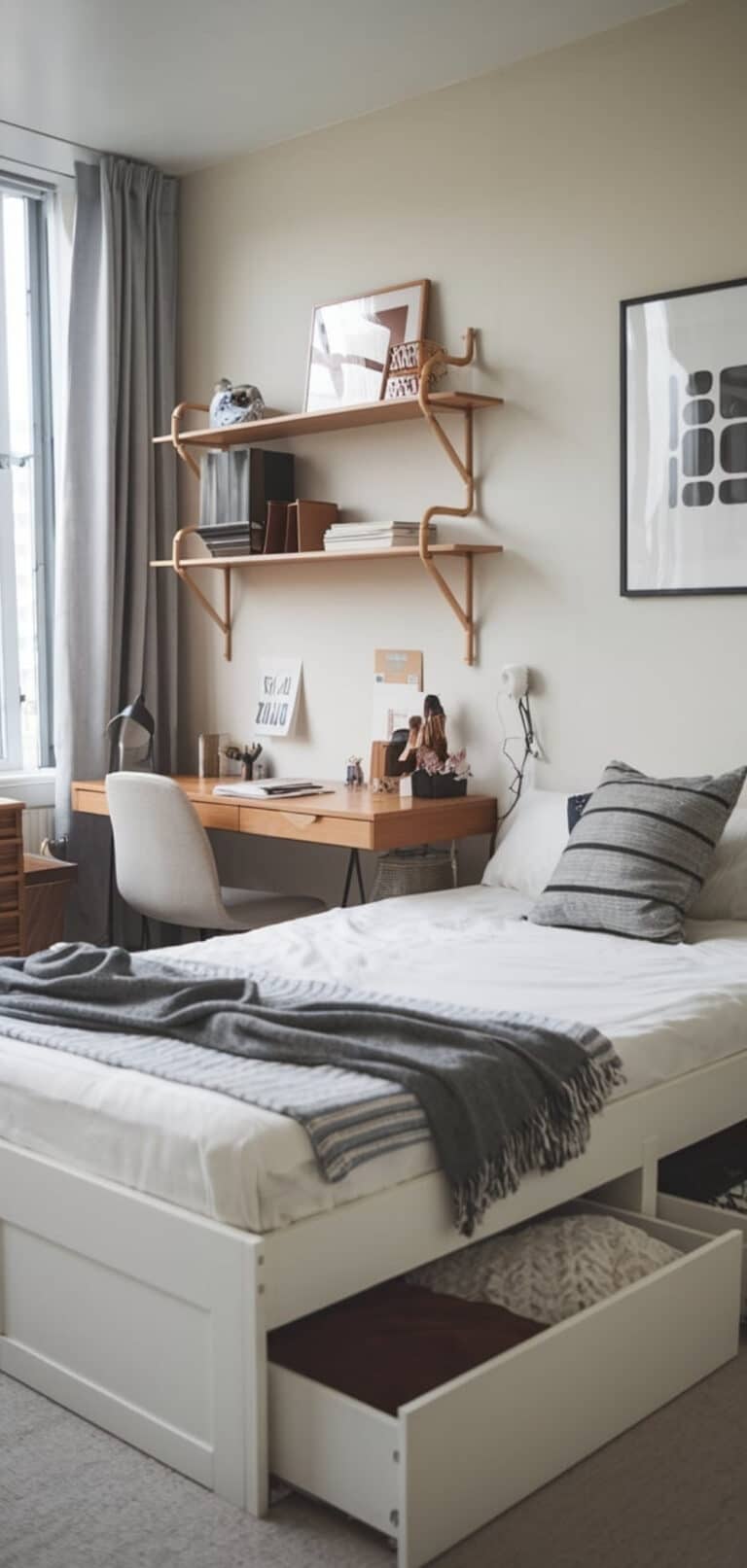 10+ Genius IKEA DIY Storage Hacks for Small Bedrooms - The Mega Mom