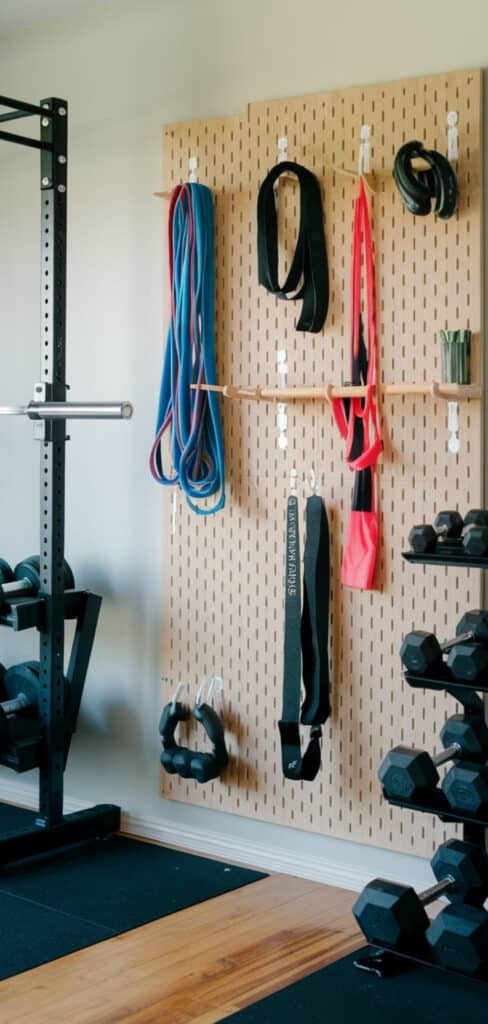 20 Best DIY Home Gym Organization - The Mega Mom