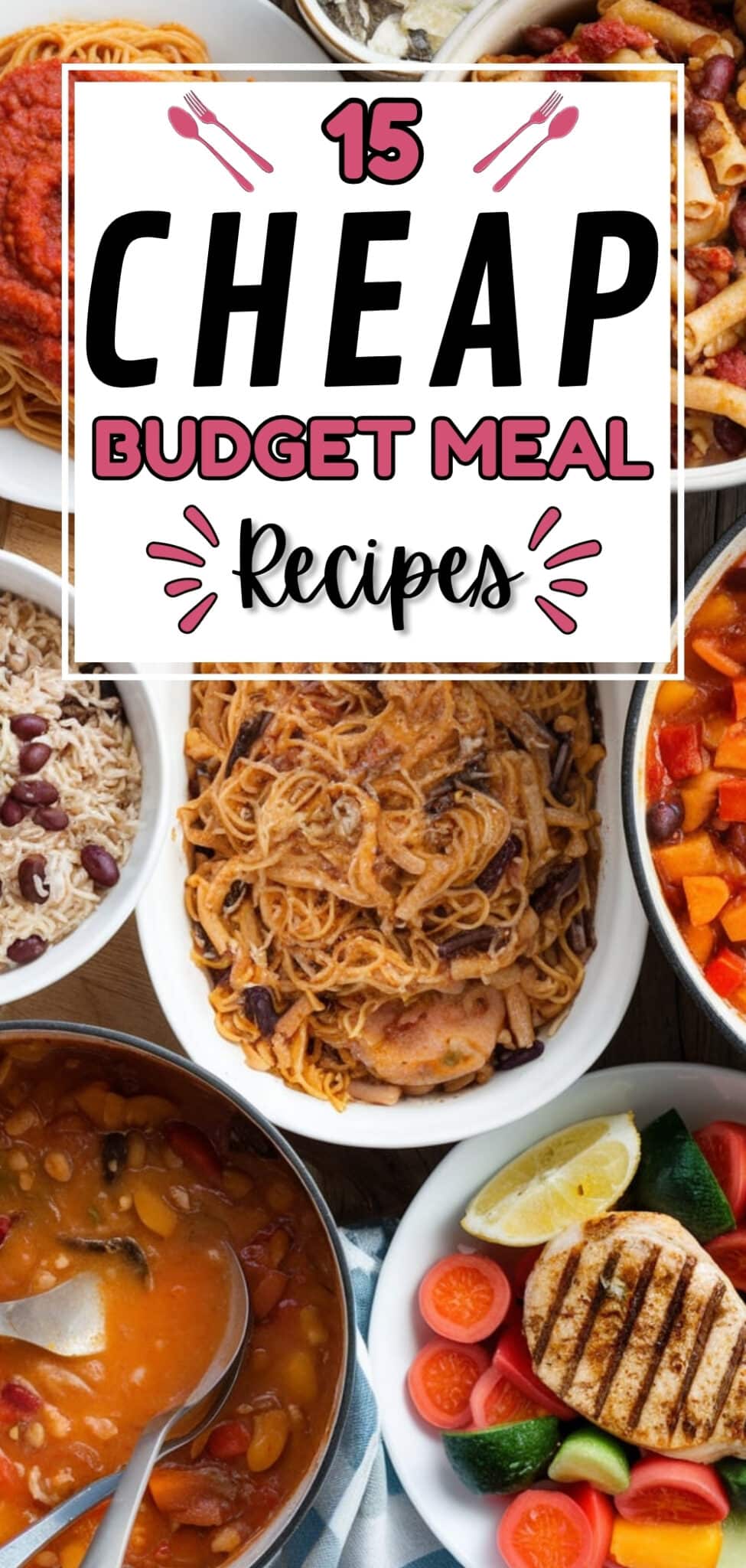 15 Delicious Cheap Budget Meal Recipes - The Mega Mom