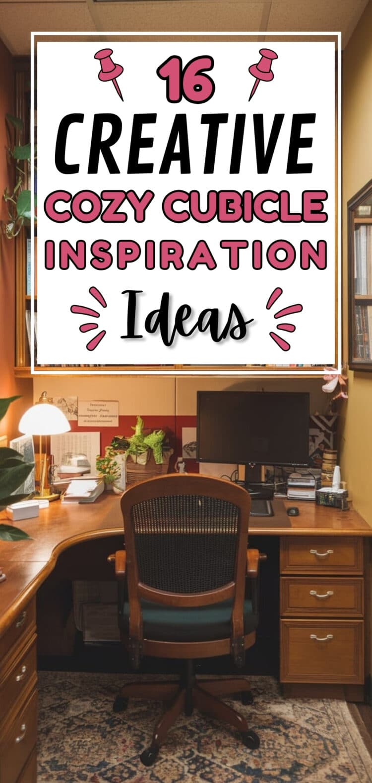16 Creative Cozy Cubicle Inspiration Ideas - The Mega Mom