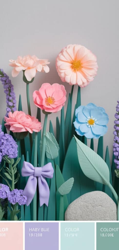 20 Inspiring Spring Color Palette with Hex Codes - The Mega Mom
