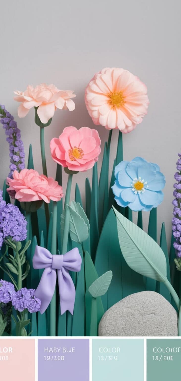 20 Inspiring Spring Color Palette with Hex Codes - The Mega Mom