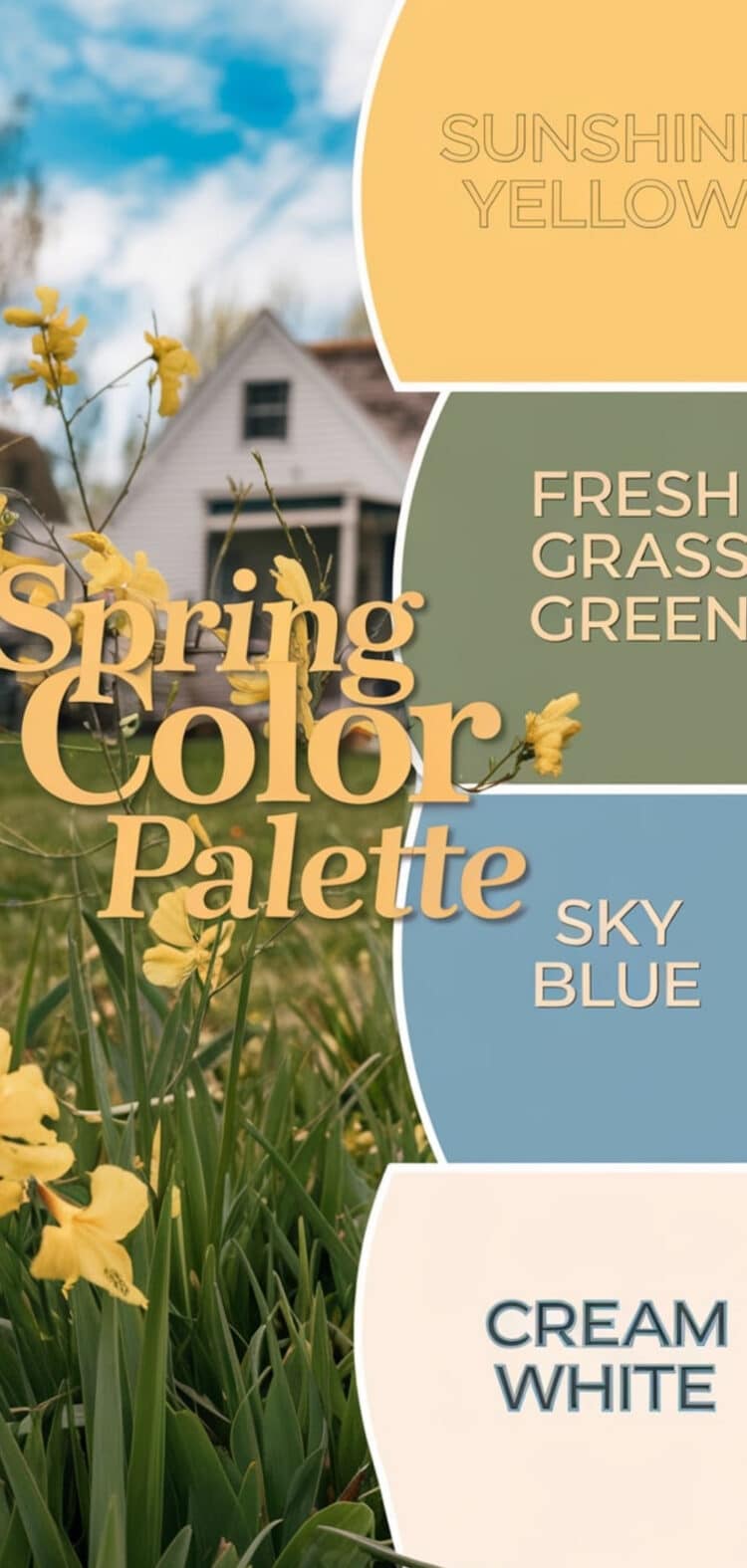20 Inspiring Spring Color Palette with Hex Codes - The Mega Mom