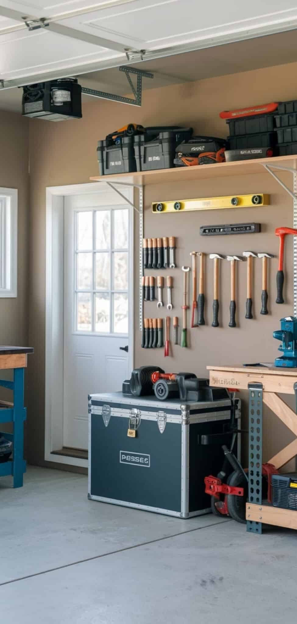 13 Easy Ideas For 2 Car Garage Organization - The Mega Mom