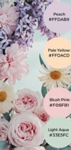 20 Inspiring Spring Color Palette with Hex Codes - The Mega Mom