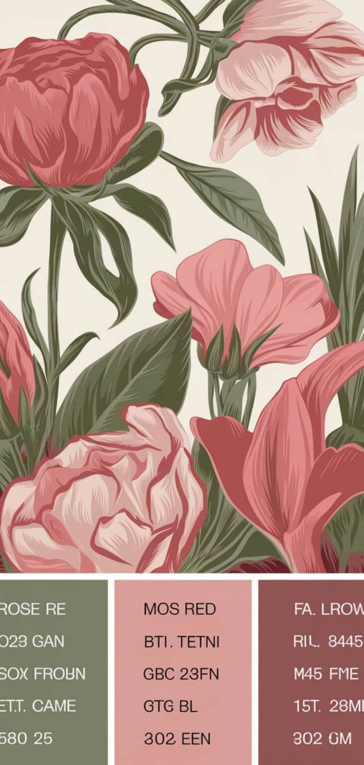 20 Inspiring Spring Color Palette with Hex Codes - The Mega Mom