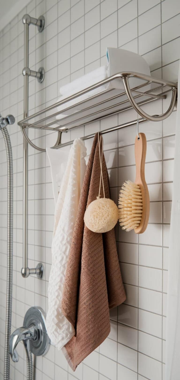 14 Innovative Shower Storage Ideas - The Mega Mom