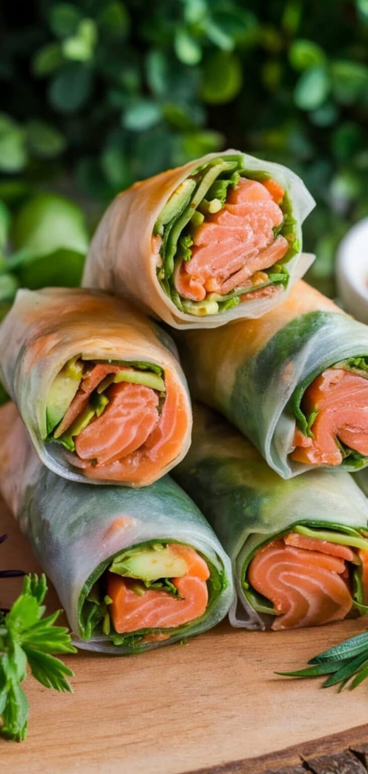 10+ Healthy Spring Rolls Recipes - The Mega Mom