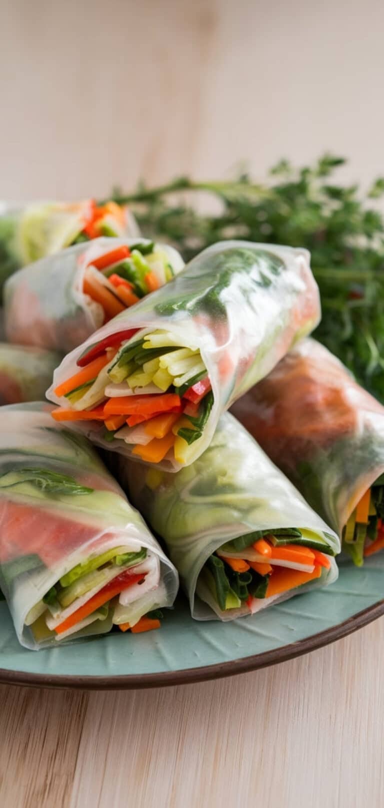 10+ Healthy Spring Rolls Recipes - The Mega Mom