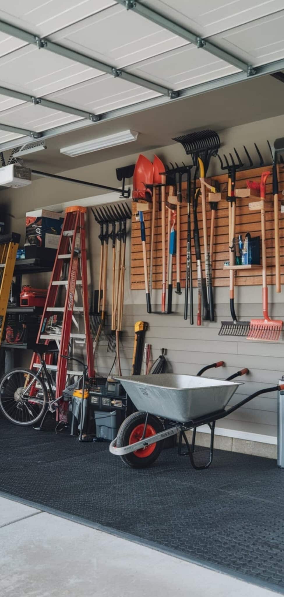 13 Easy Ideas For 2 Car Garage Organization - The Mega Mom
