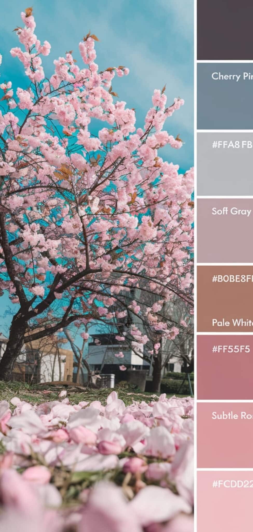 20 Inspiring Spring Color Palette with Hex Codes - The Mega Mom
