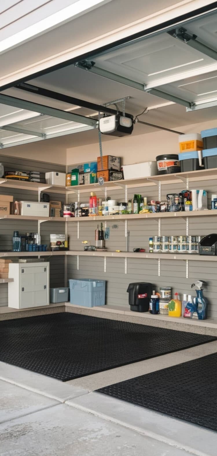 13 Easy Ideas For 2 Car Garage Organization - The Mega Mom