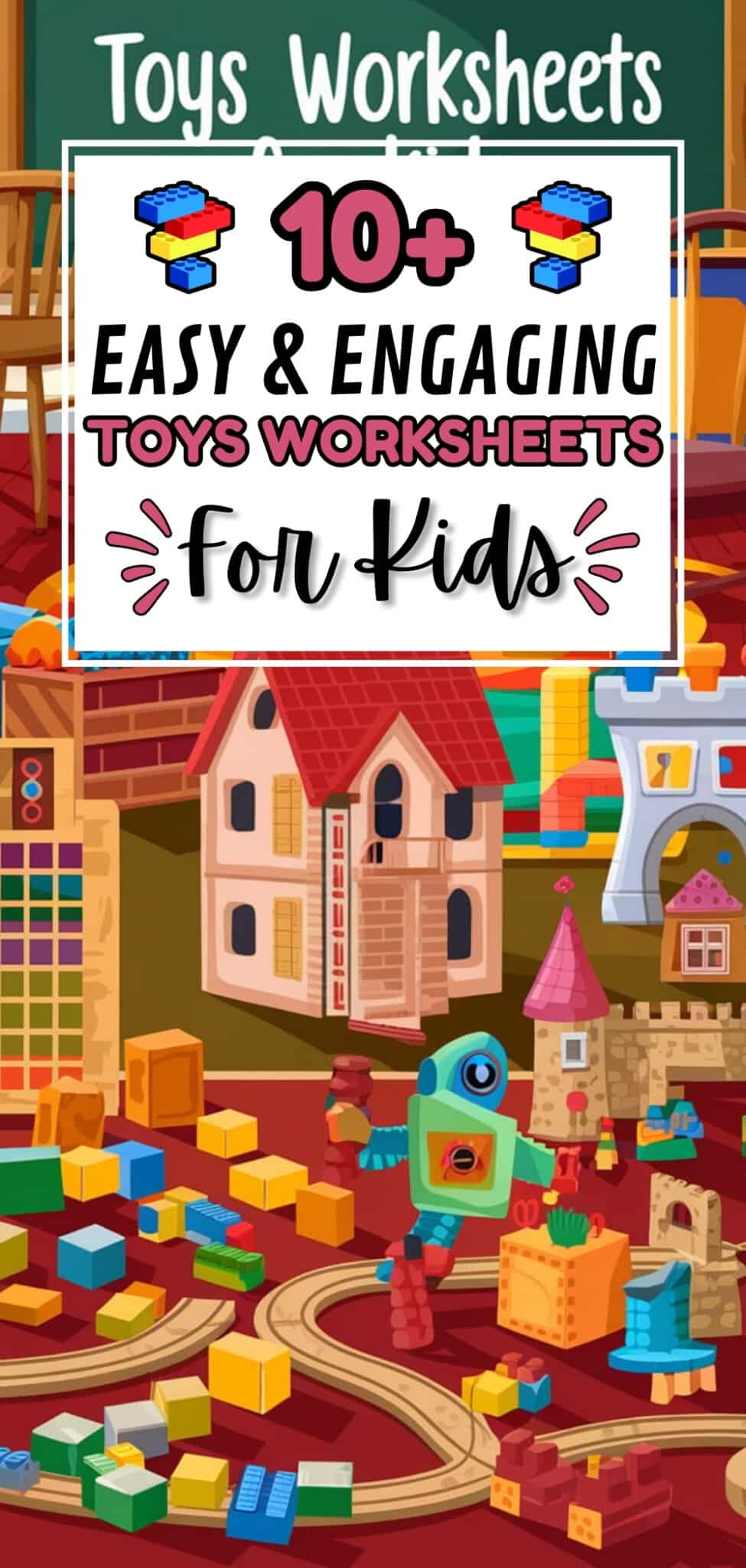10+ Easy & Engaging Toys Worksheets For Kids - The Mega Mom