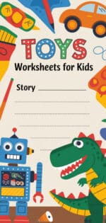 10+ Easy & Engaging Toys Worksheets For Kids - The Mega Mom