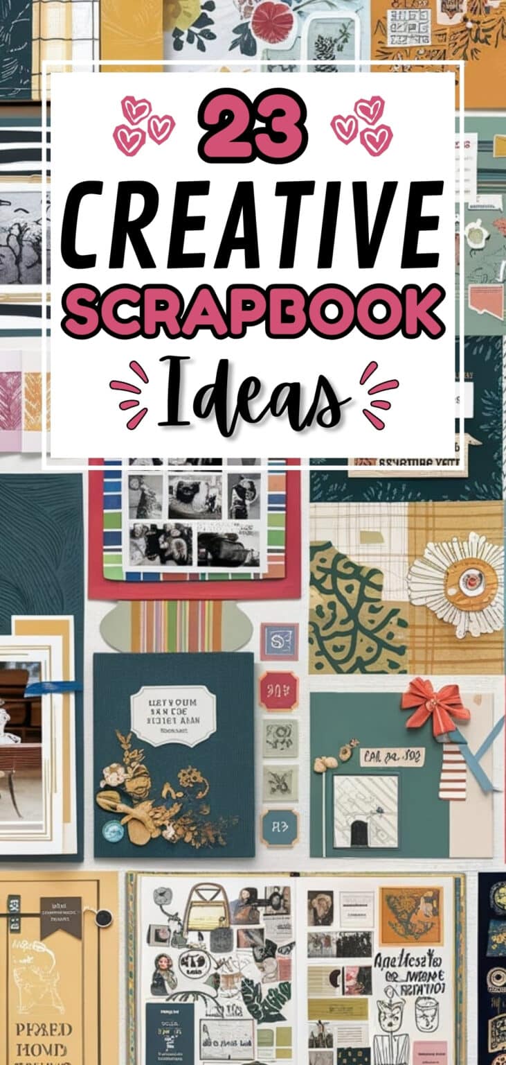 23 Creative Scrapbook Ideas - The Mega Mom