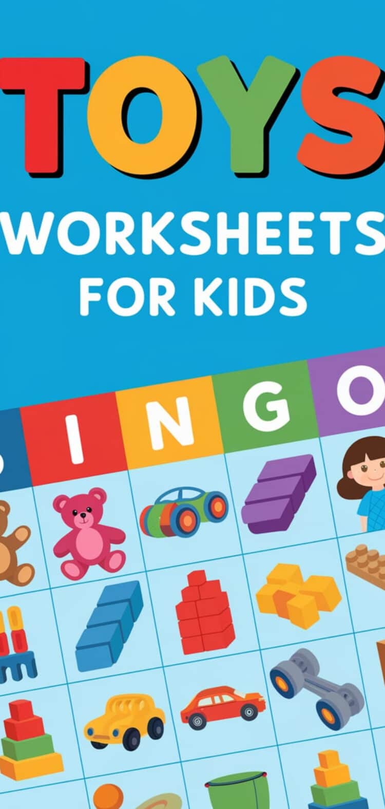 10+ Easy & Engaging Toys Worksheets For Kids - The Mega Mom
