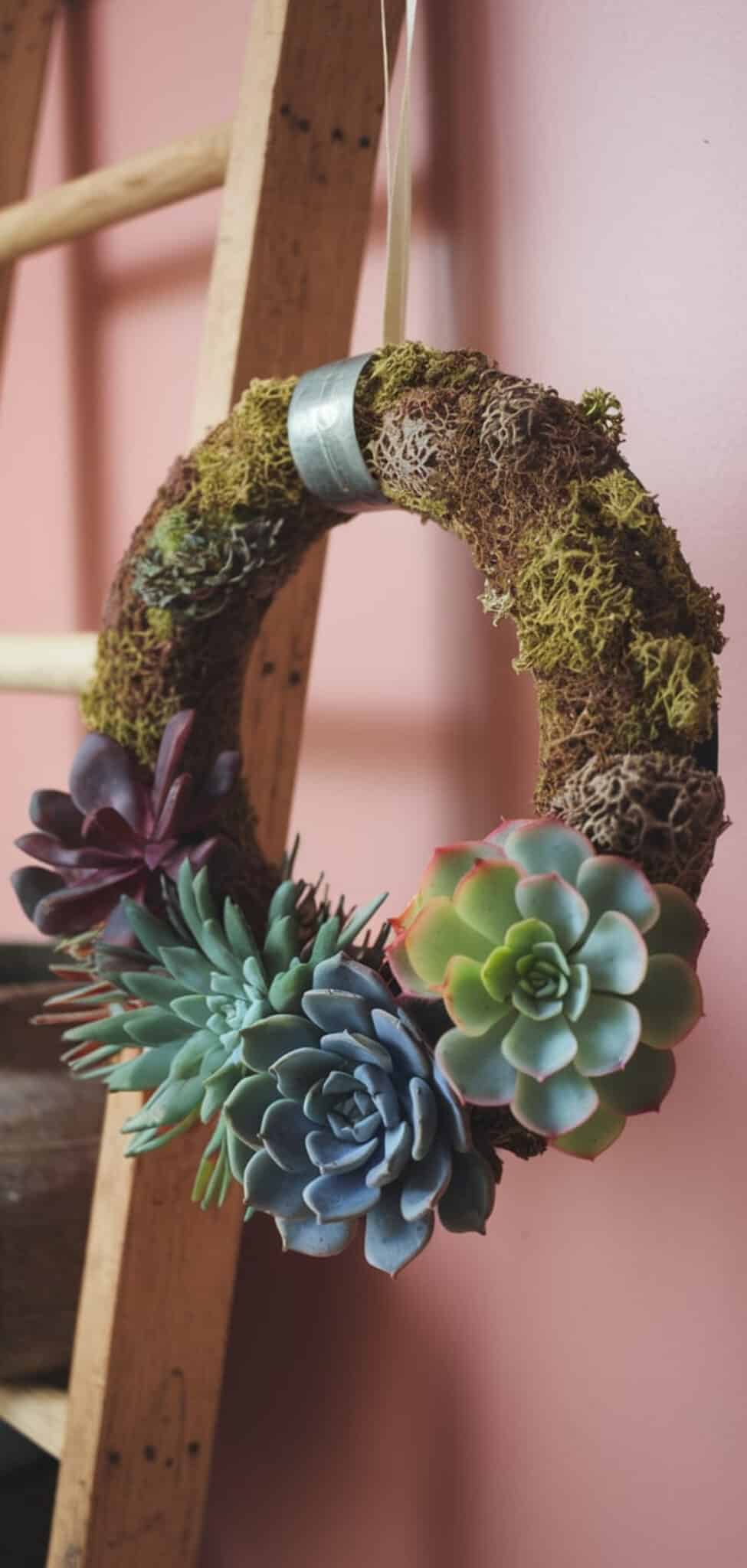 12+ Cheerful and Creative Spring Wreath Ideas - The Mega Mom