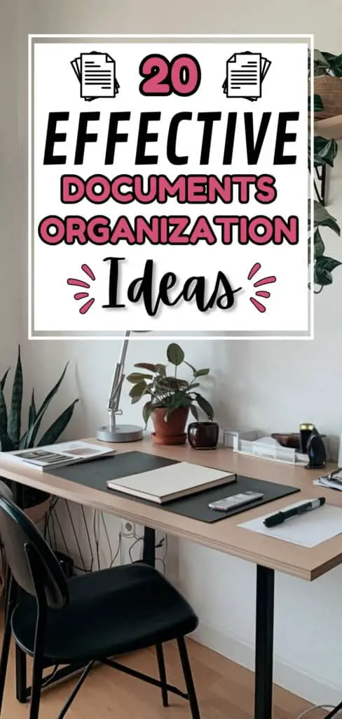 20 Effective Documents Organization Ideas - The Mega Mom