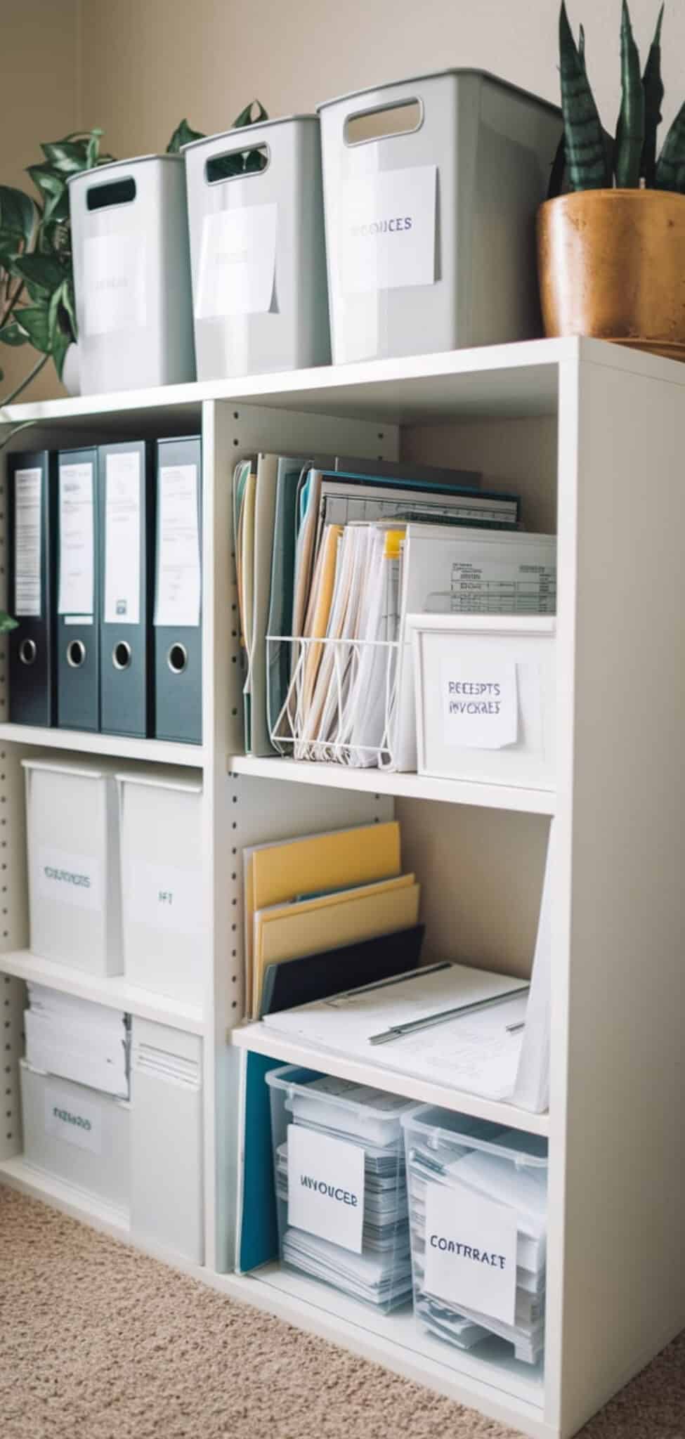 20 Effective Documents Organization Ideas - The Mega Mom
