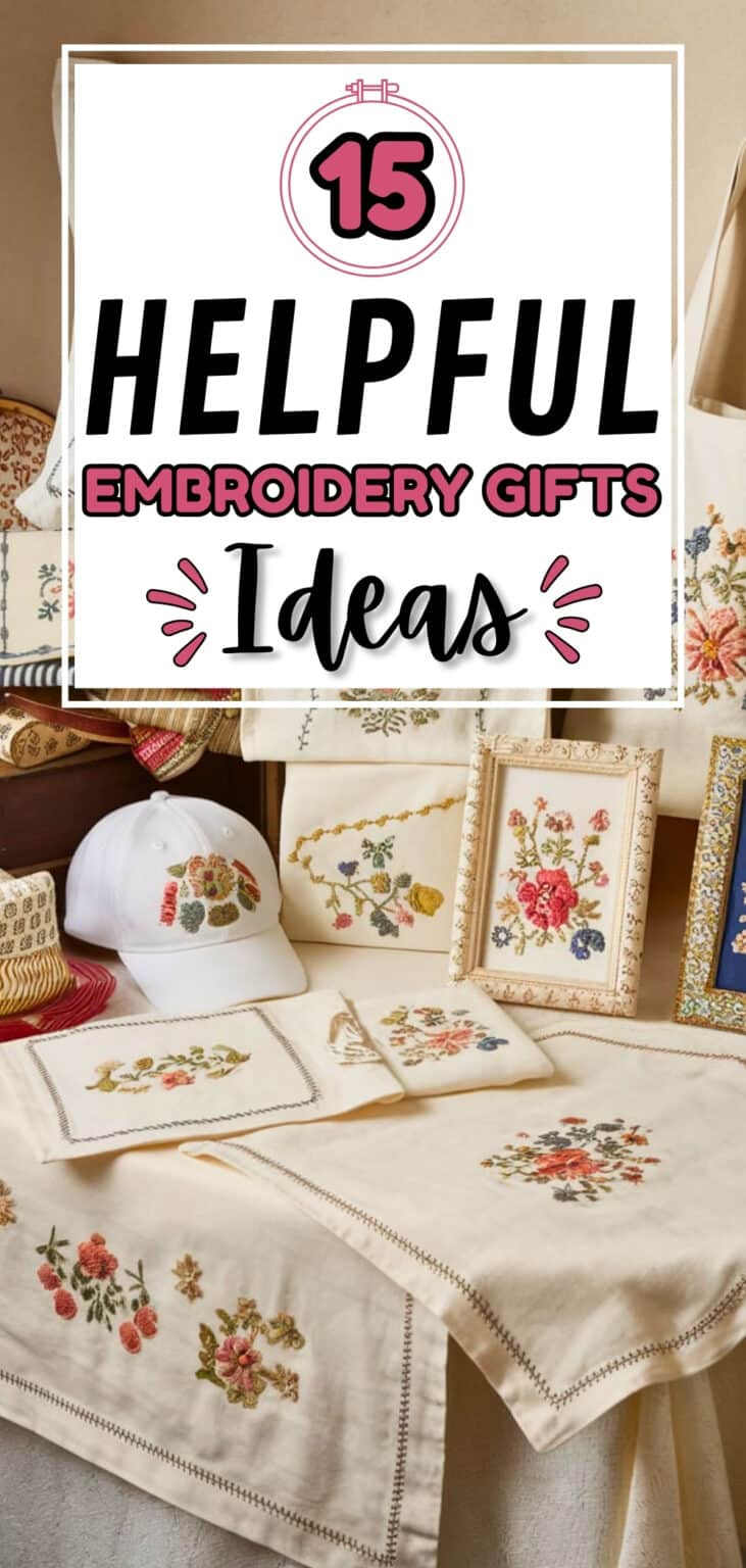 12+ Helpful Embroidery Gifts Ideas - The Mega Mom
