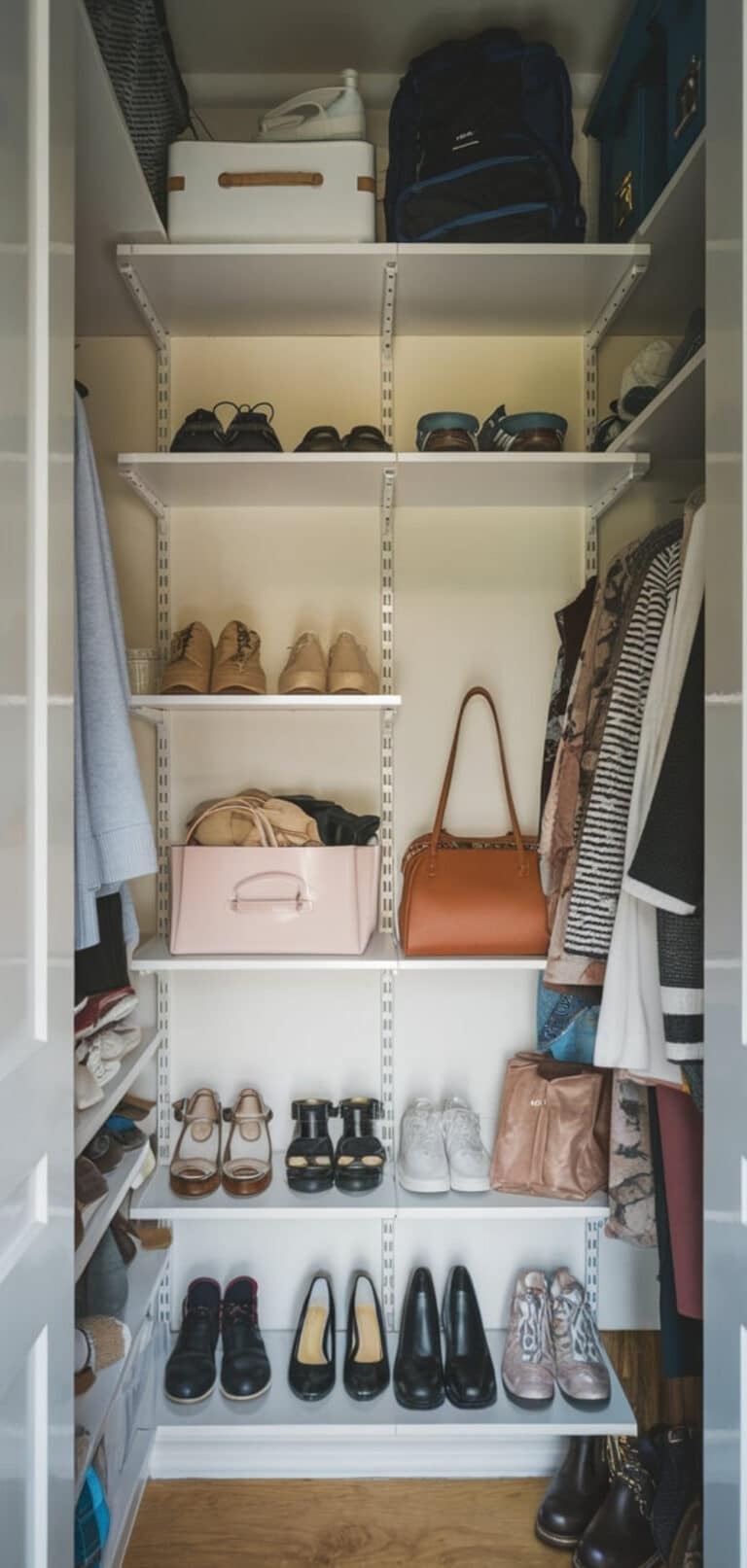 10 Useful Small Closet Organization Ideas - The Mega Mom
