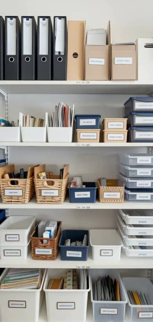20 Effective Documents Organization Ideas - The Mega Mom
