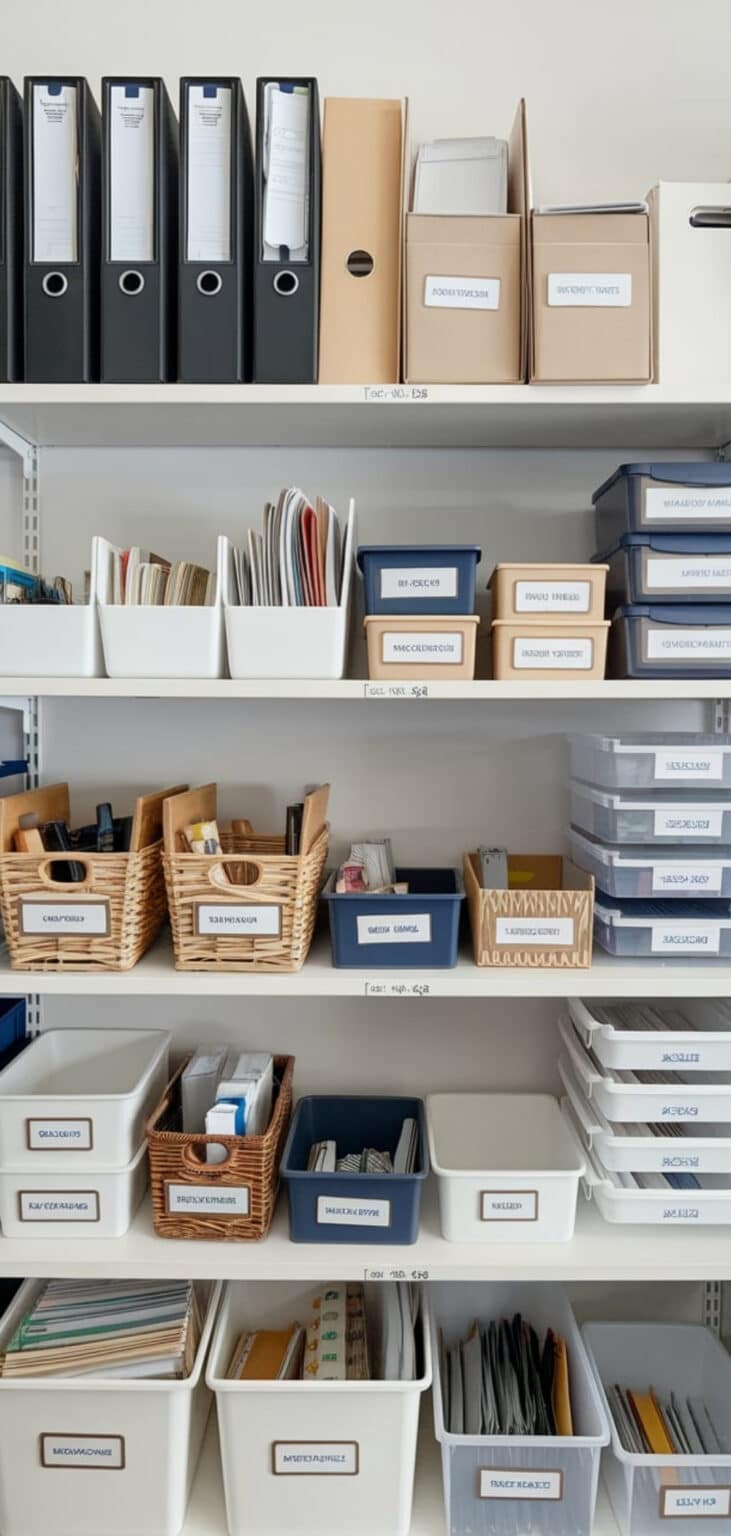 20 Effective Documents Organization Ideas - The Mega Mom