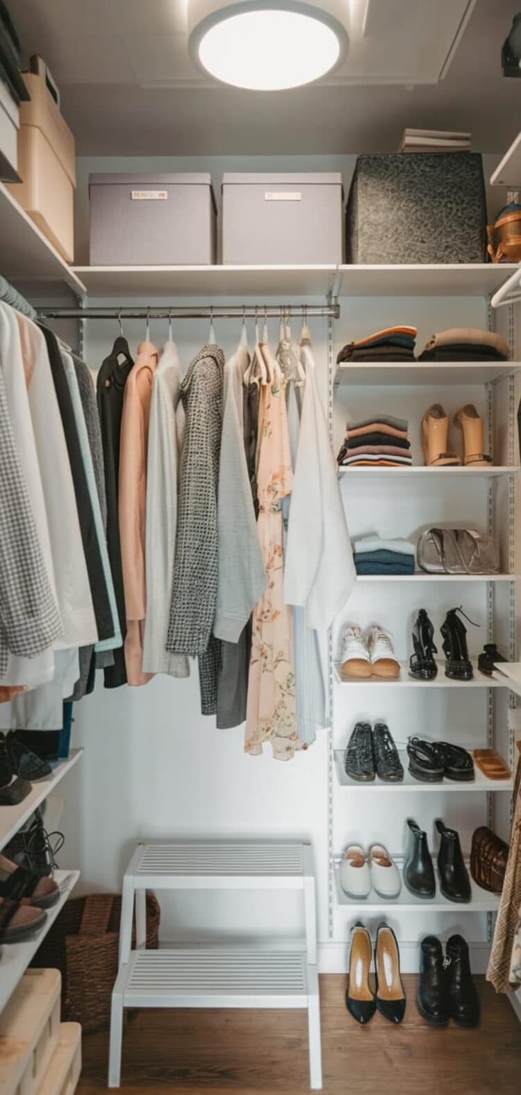 10 Useful Small Closet Organization Ideas - The Mega Mom