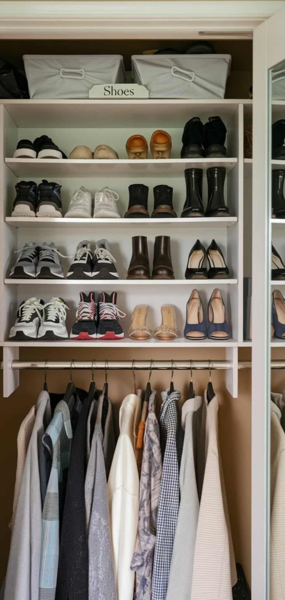 10 Useful Small Closet Organization Ideas - The Mega Mom