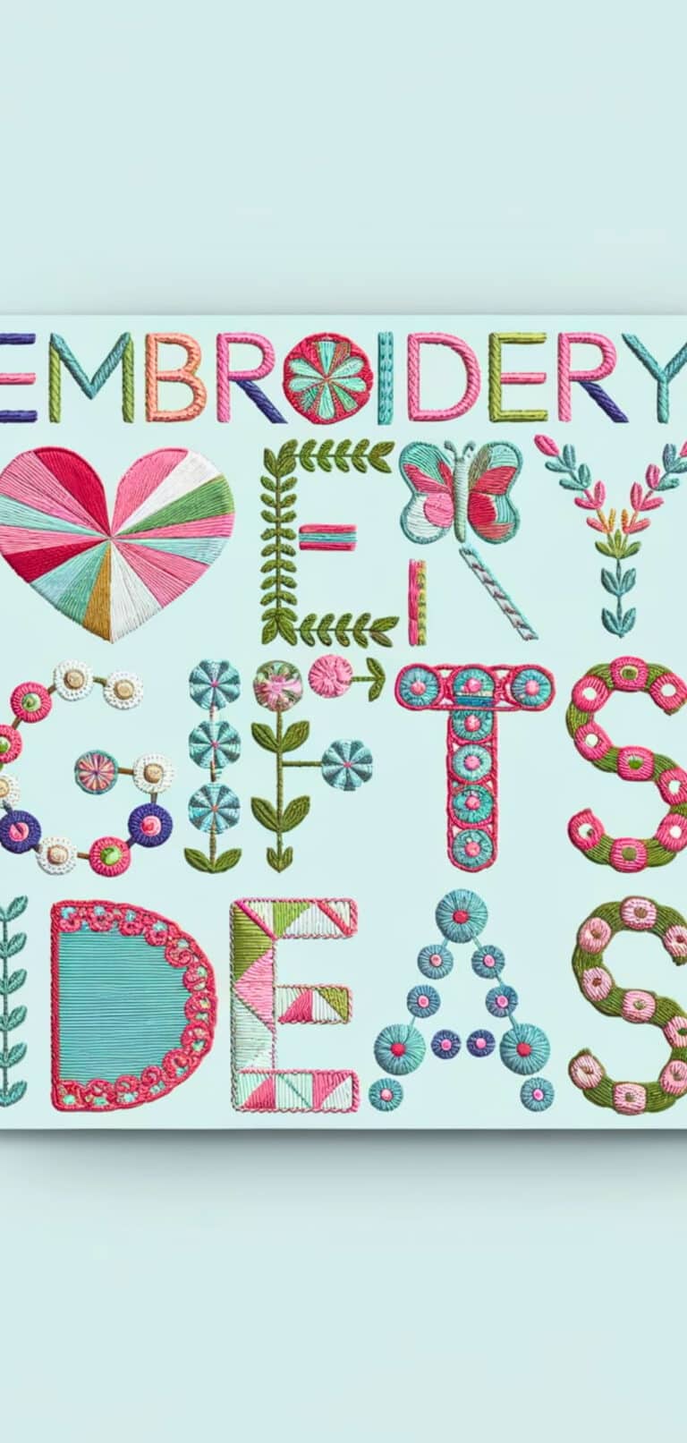 12+ Helpful Embroidery Gifts Ideas - The Mega Mom