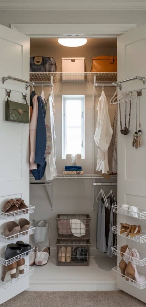 10 Useful Small Closet Organization Ideas - The Mega Mom