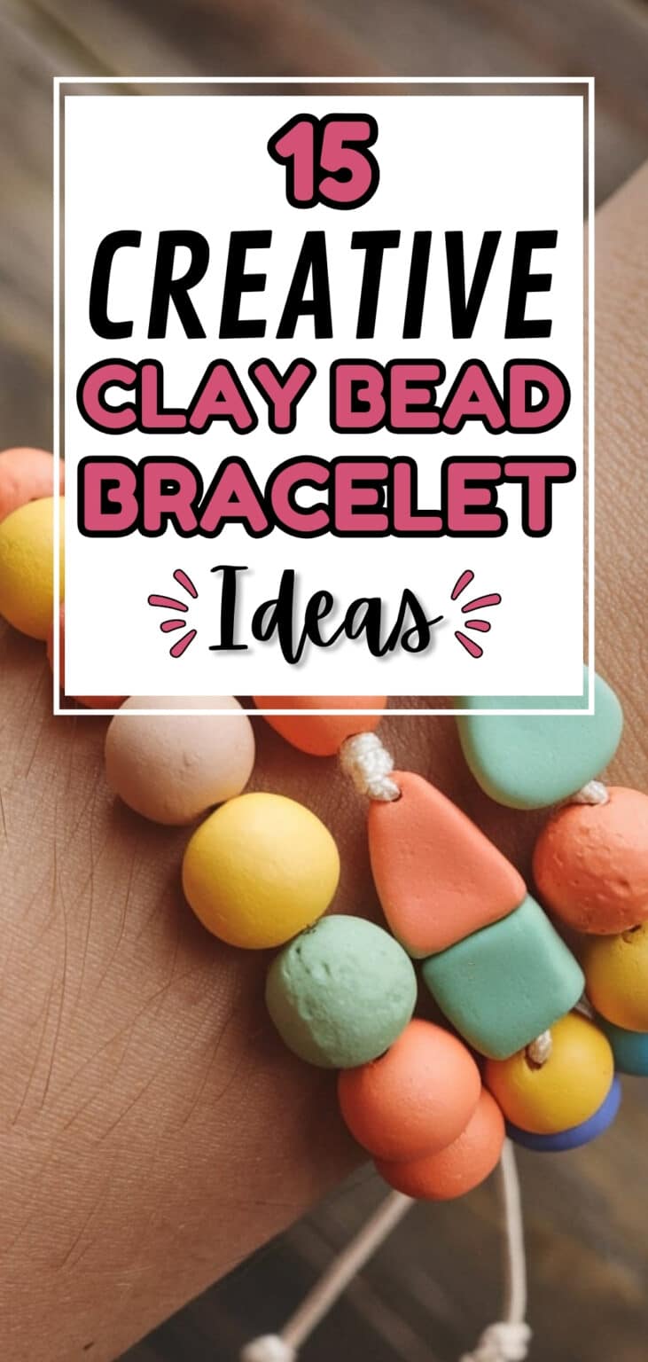 15 Creative Clay Bead Bracelet Ideas - The Mega Mom