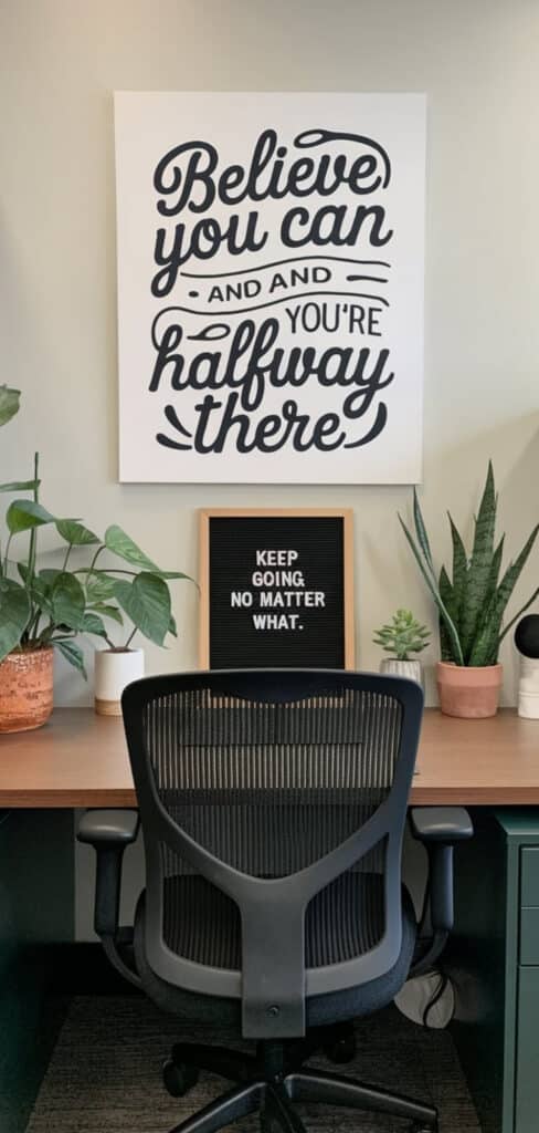 16 Creative Cozy Cubicle Inspiration Ideas - The Mega Mom