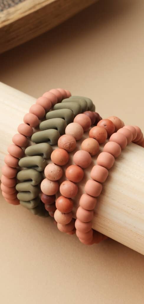 15 Creative Clay Bead Bracelet Ideas - The Mega Mom
