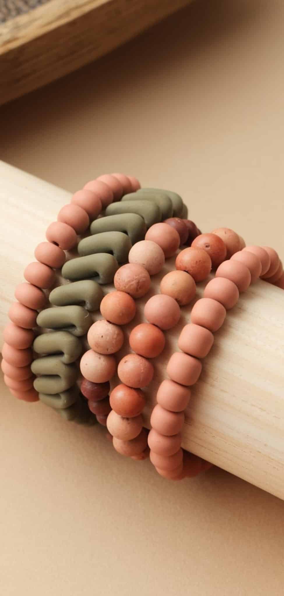 15 Creative Clay Bead Bracelet Ideas - The Mega Mom