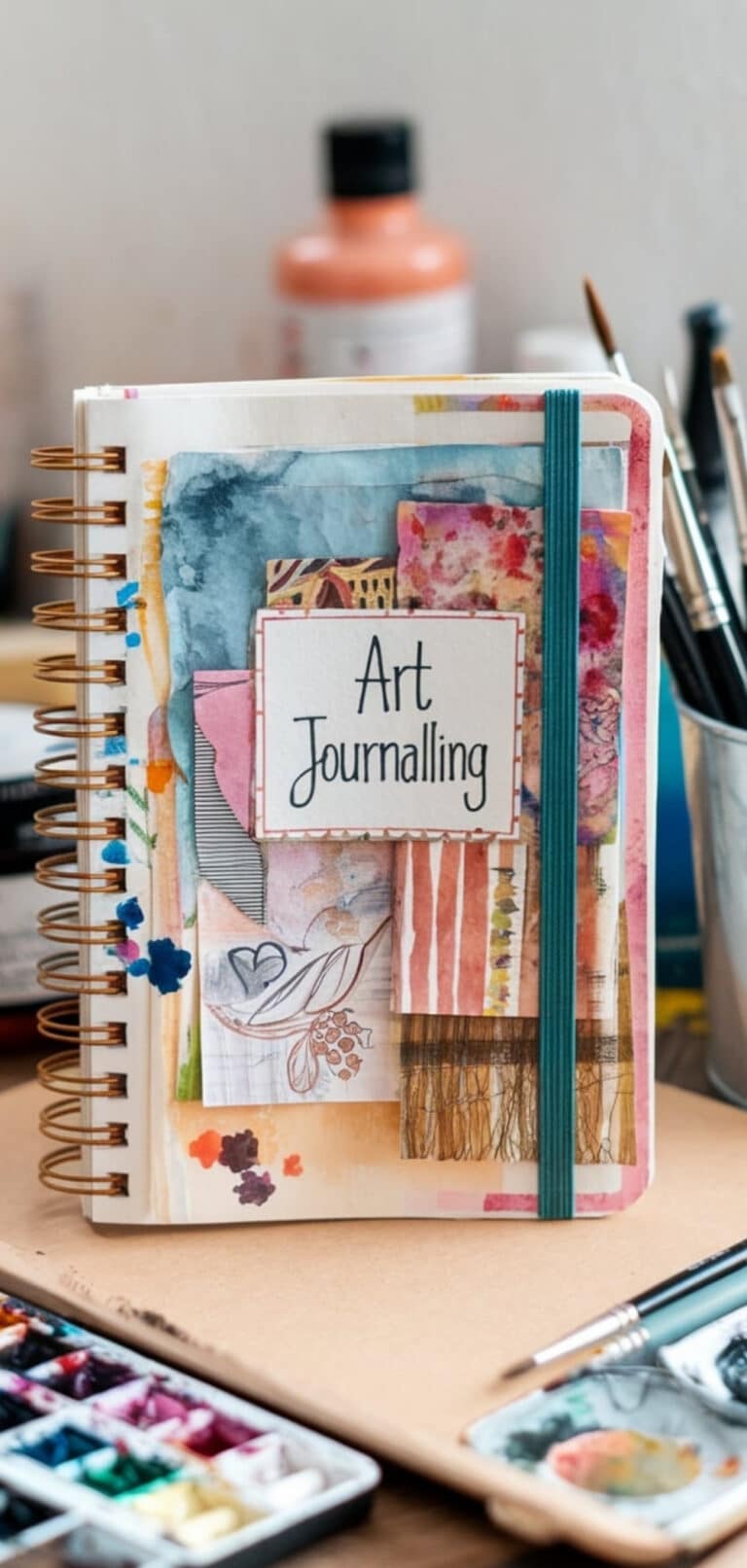 13 Easy Steps to Start Art Journaling - The Mega Mom