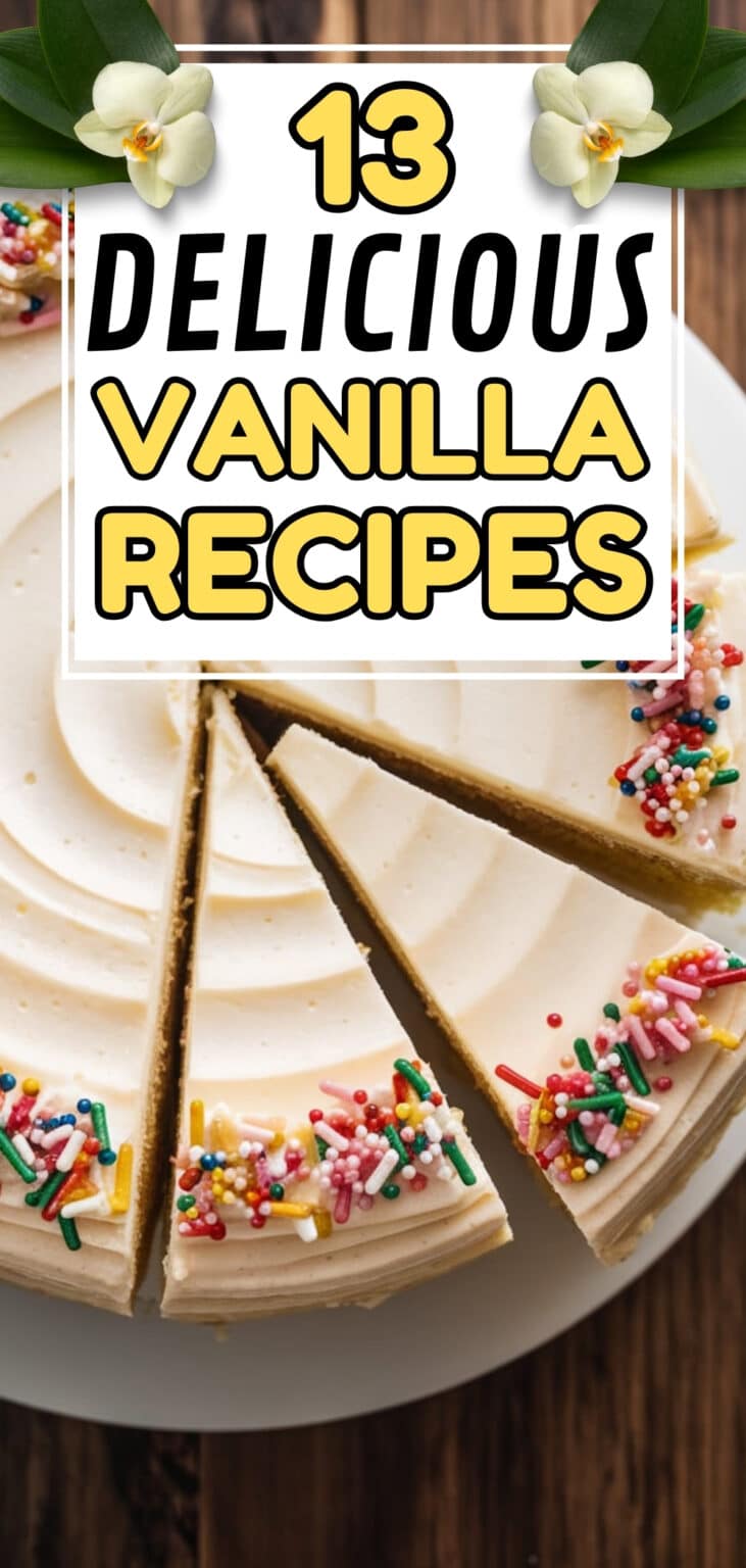 12 Delicious Vanilla Recipes - The Mega Mom