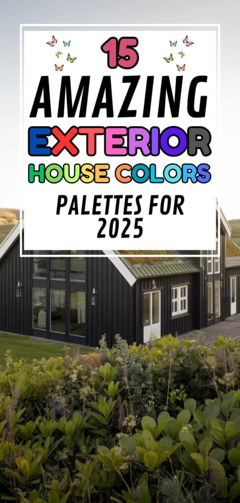 15 Amazing Exterior House Colors Palettes for 2025 - The Mega Mom
