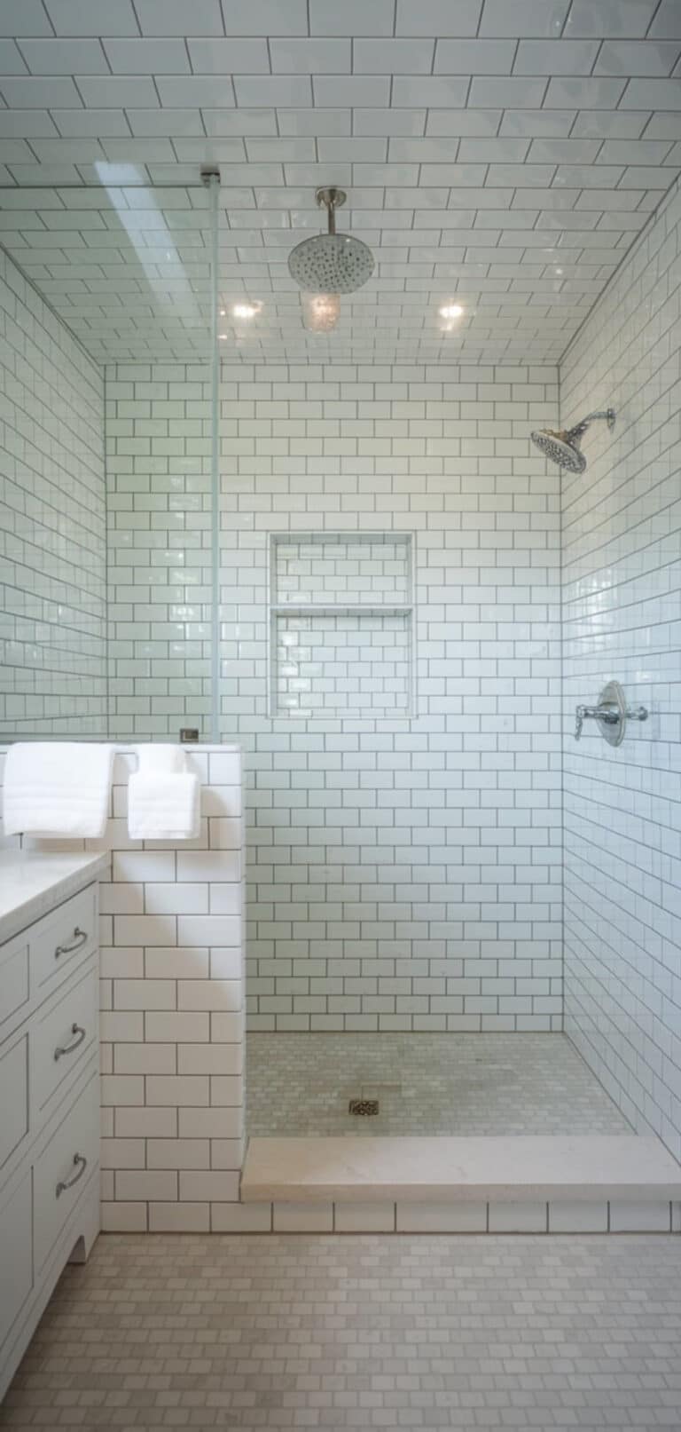 15+ Innovative Tile Shower Ceiling Ideas - The Mega Mom
