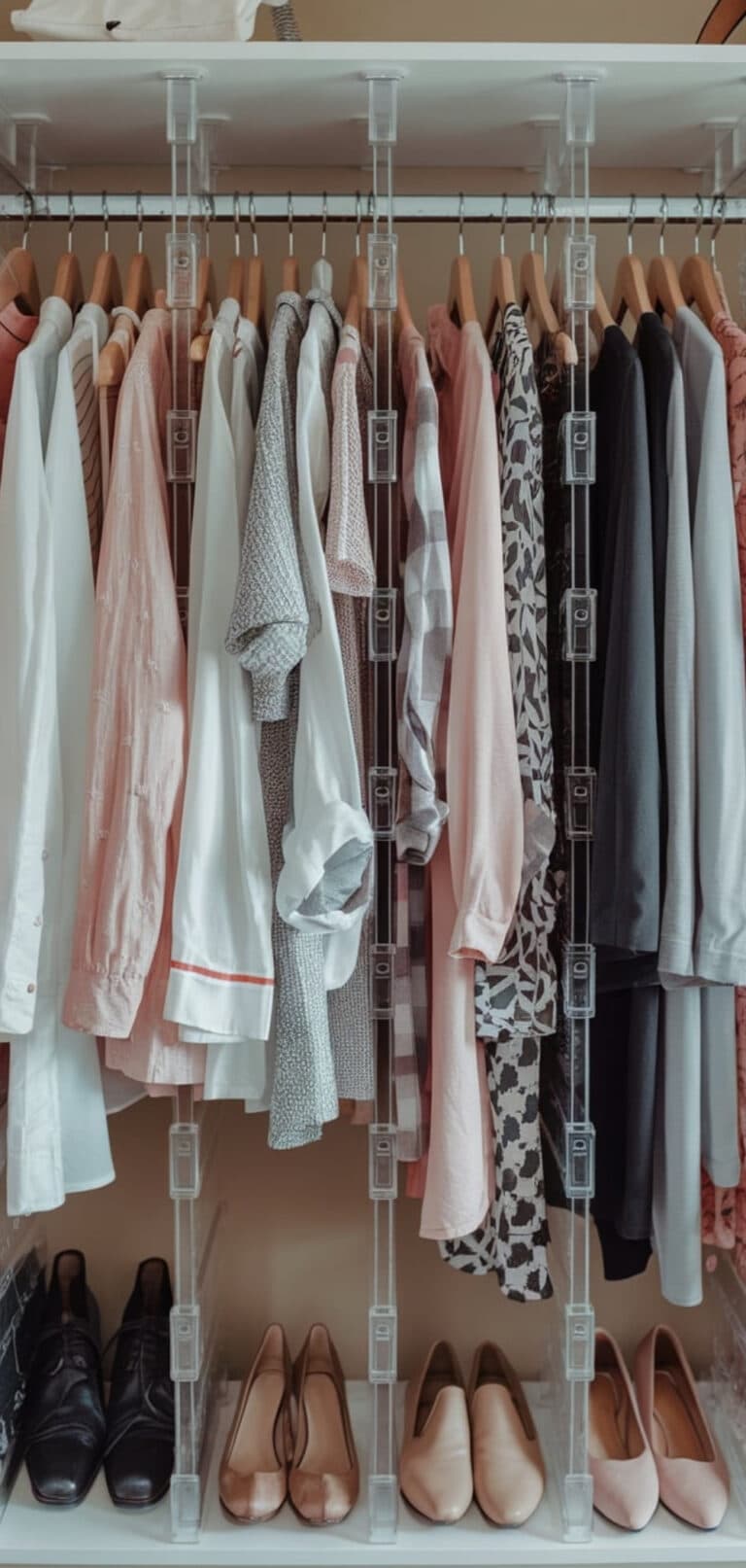 20+ Genius Clothing Shelf Organization Ideas - The Mega Mom