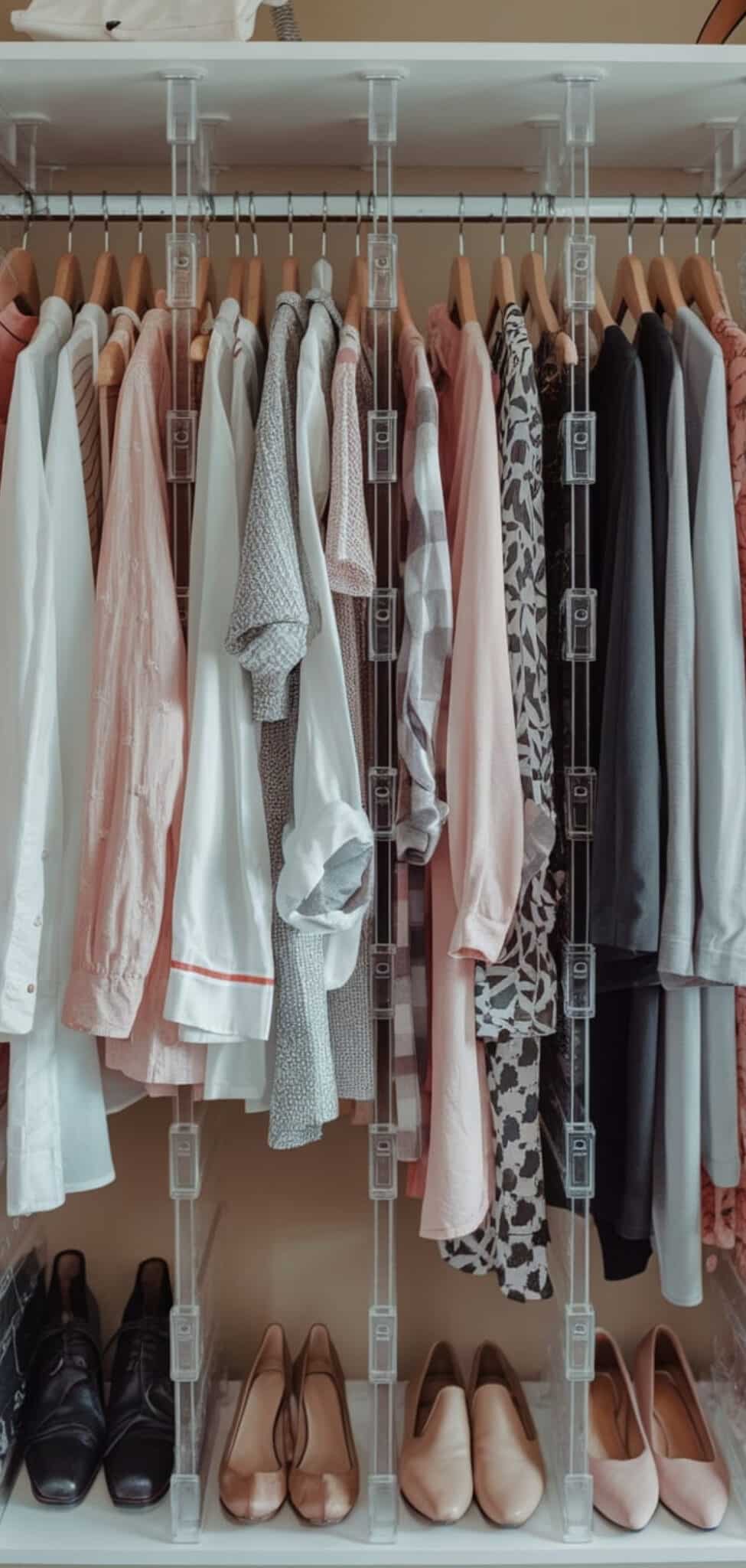 20+ Genius Clothing Shelf Organization Ideas - The Mega Mom