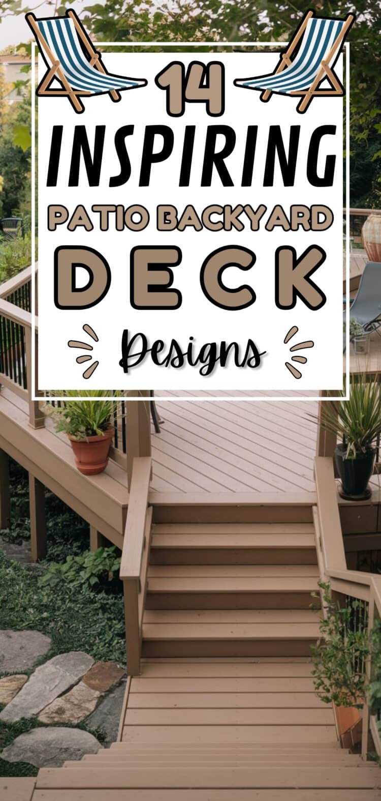 14 Inspiring Patio Backyard Deck Designs - The Mega Mom