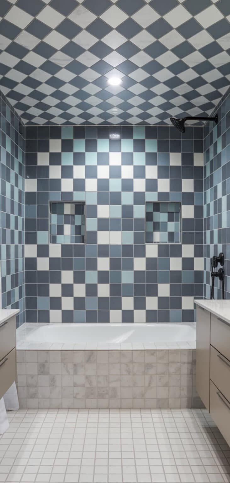 15+ Innovative Tile Shower Ceiling Ideas - The Mega Mom