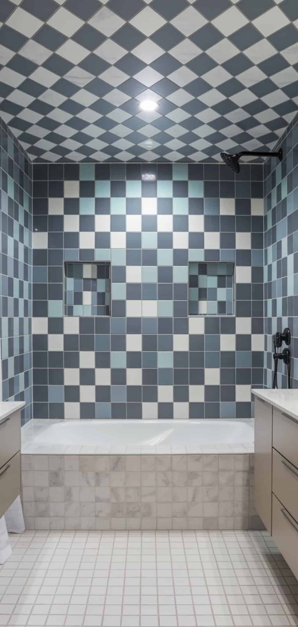 15+ Innovative Tile Shower Ceiling Ideas - The Mega Mom