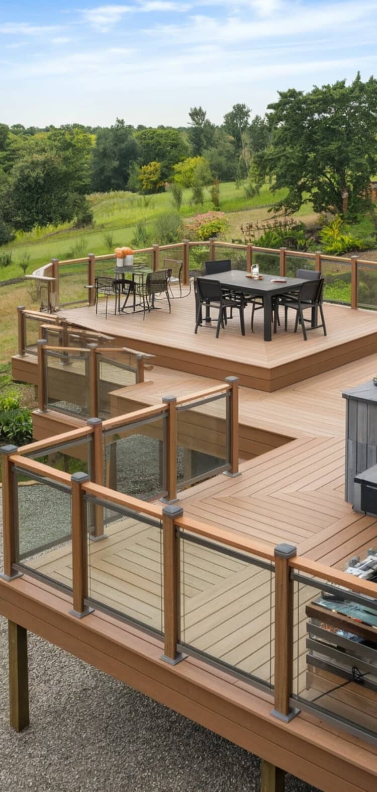 14 Inspiring Patio Backyard Deck Designs - The Mega Mom